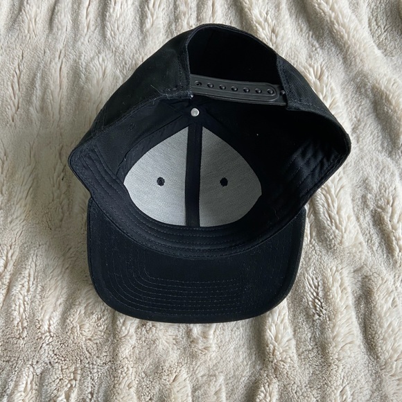 Dickies | Accessories | Dickies Juniors Black Logo Flat Brim Snapback ...